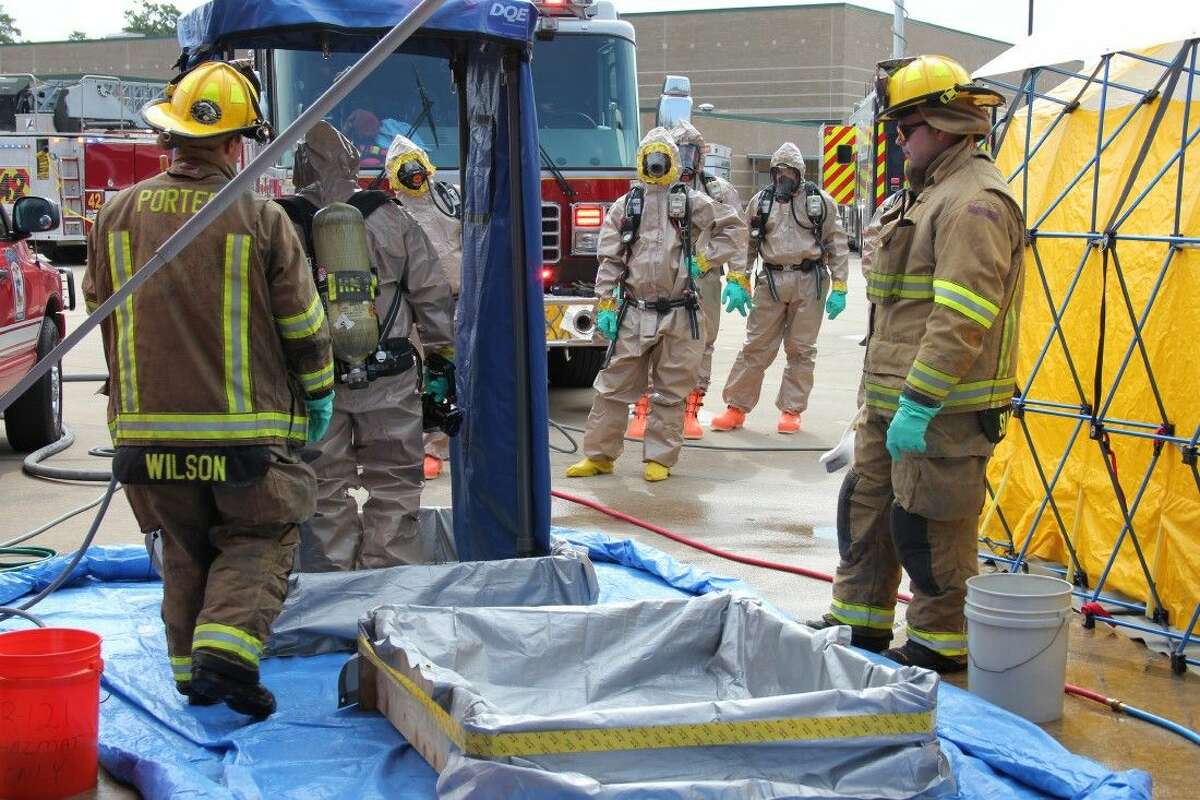 Hazmat drill deemed a success