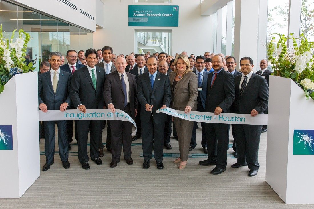 Aramco opens research and development center in Houston