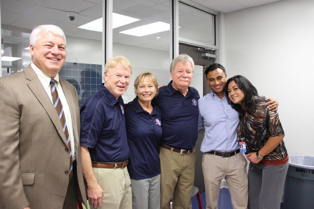 Middle School welcomes namesake for meet and greet