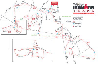 Ironman Texas bike route reduced after recent rains