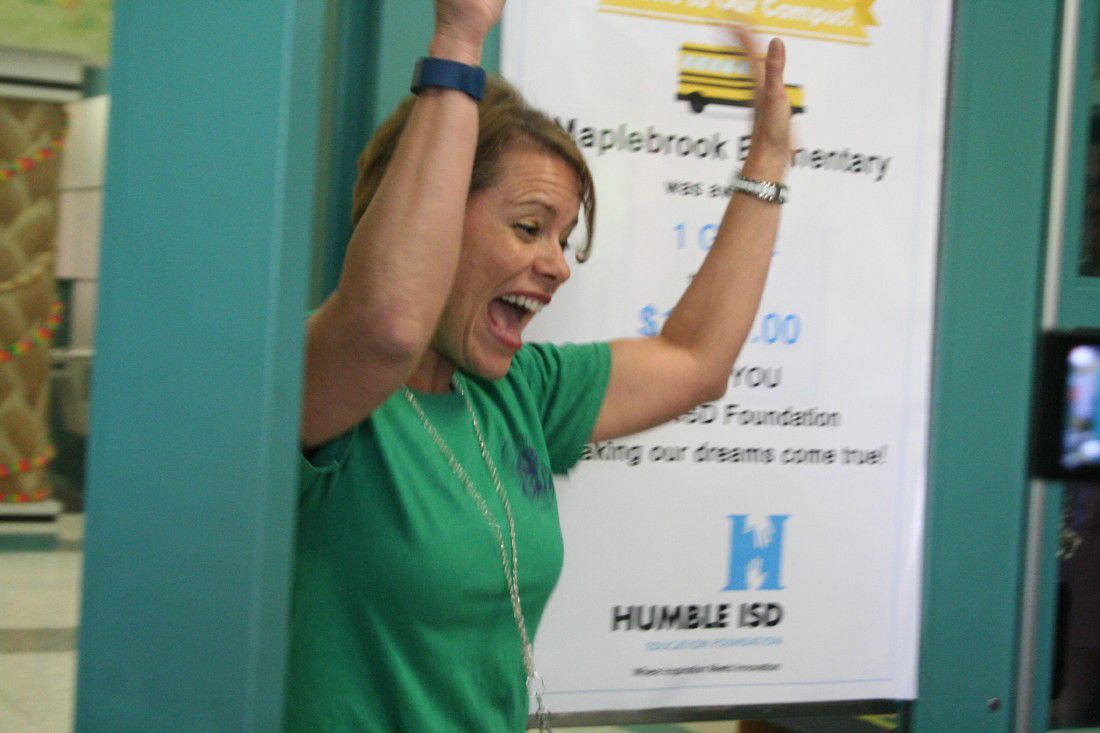 Prize Posse Surprise: Humble ISD teachers surprised with grants funded ...