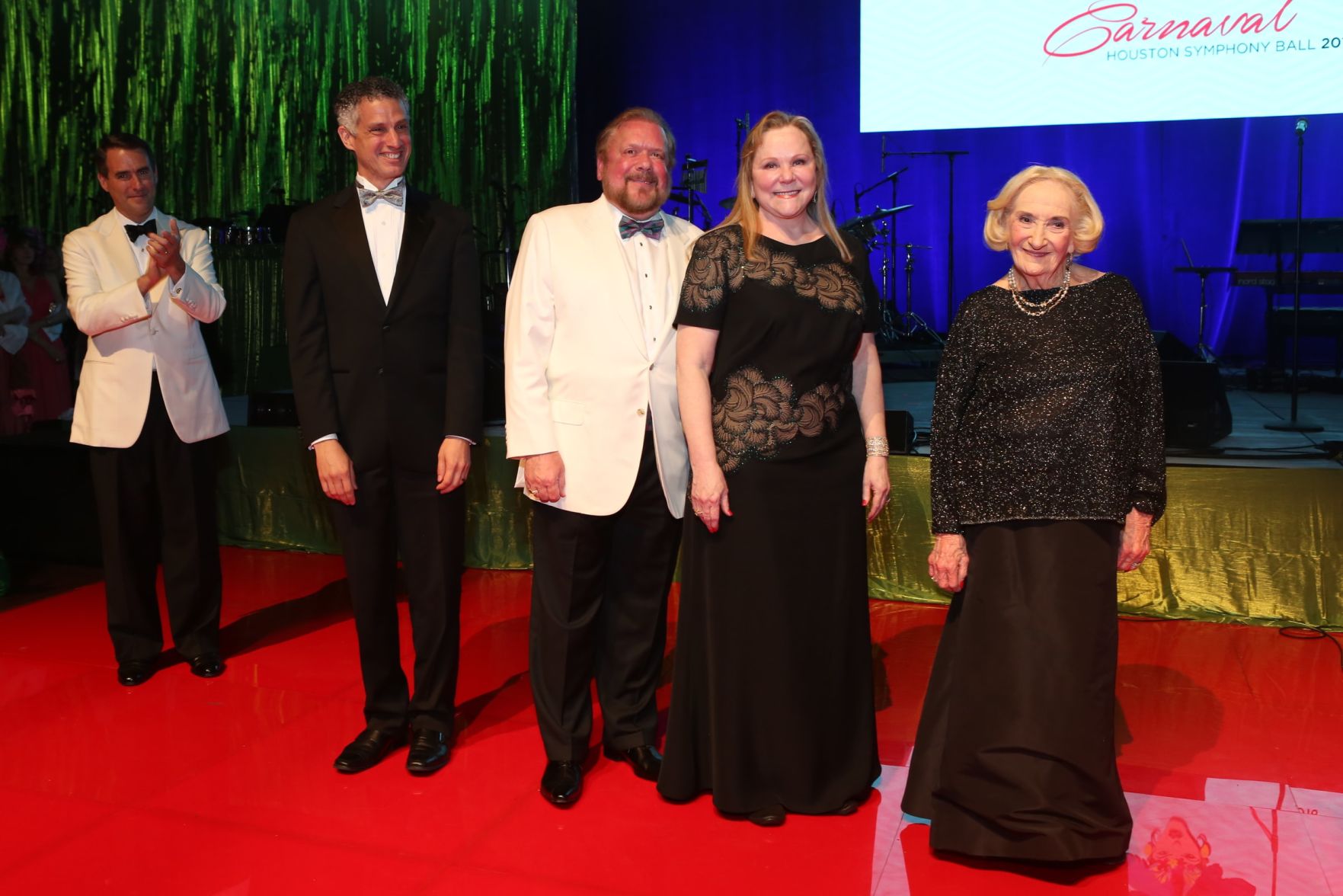 Sybil F. Roos, John and Lindy Rydman of Spec's and Associate Conductor ...