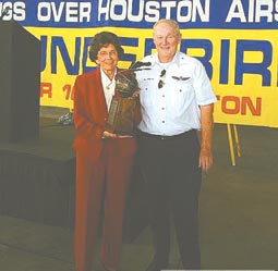 Fletcher cited for her role in aviation