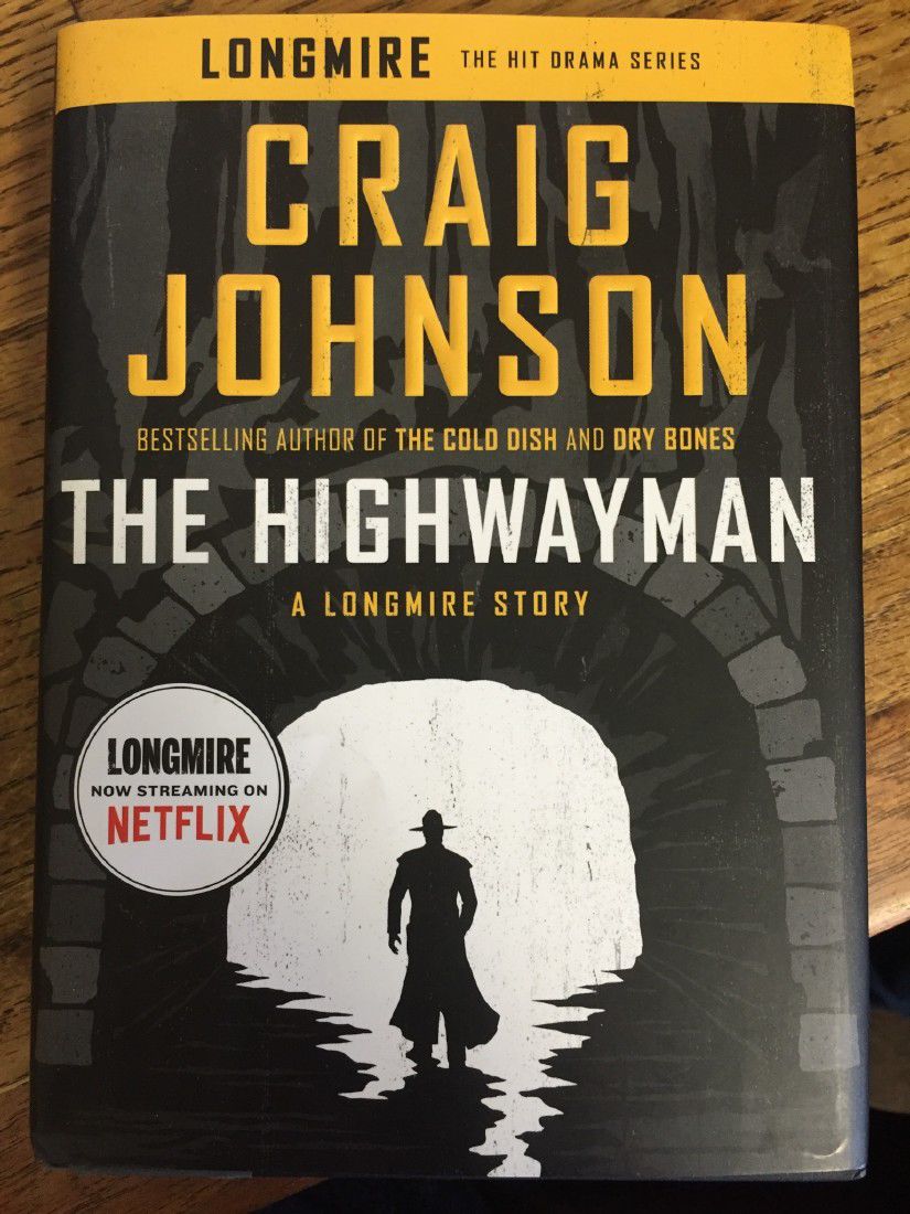 Longmire mysteries author Craig Johnson in Houston Thursday