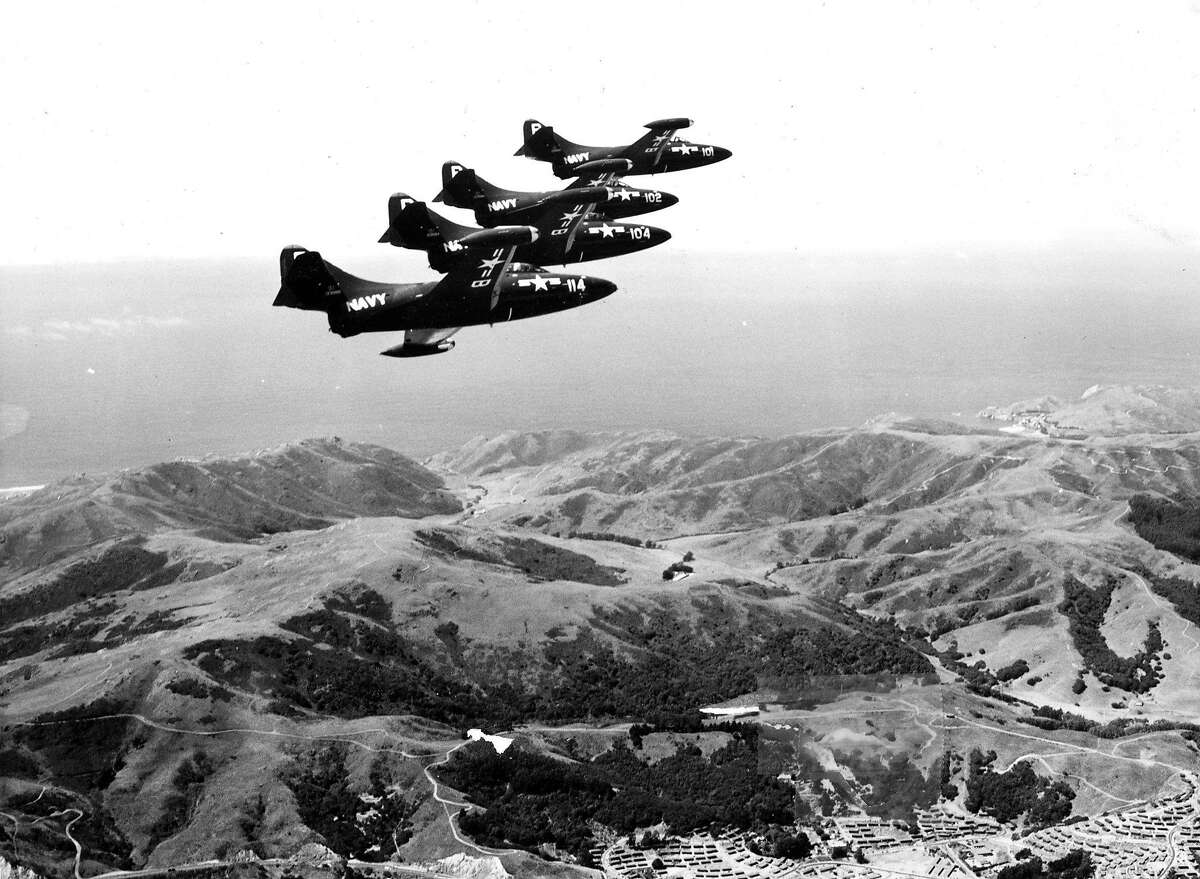 The 1950 Blue Angels flew over SF, into history