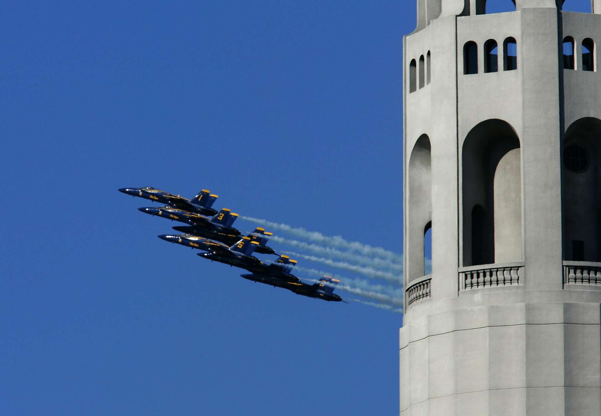 The 1950 Blue Angels flew over SF, into history