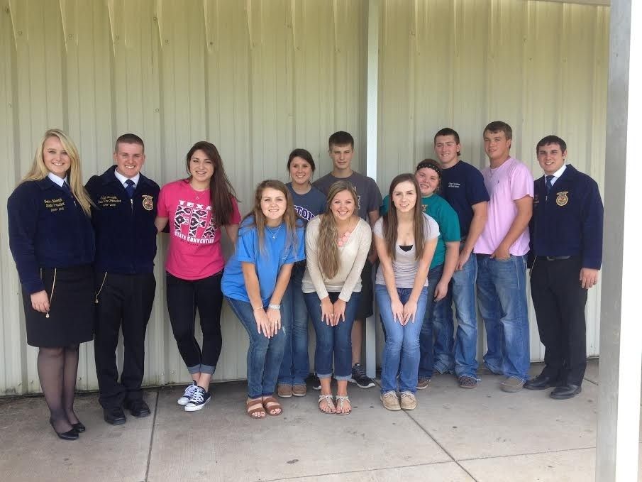 Dayton FFA gets a visit from Texas FFA state officers