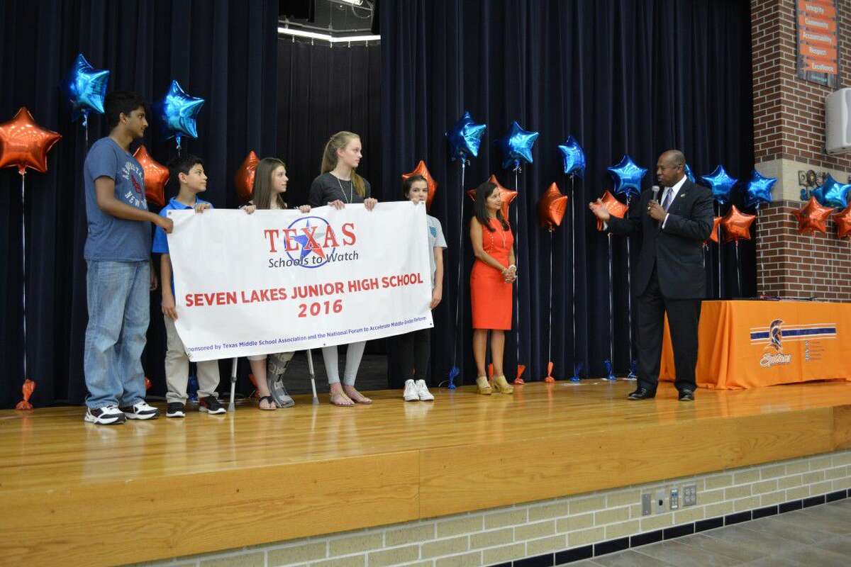 SLJH celebrates being named Texas “School to Watch”