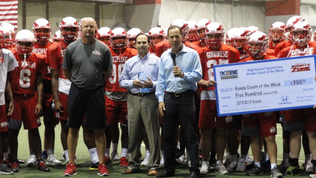 Tim Fitzpatrick recently named Coach of the Week