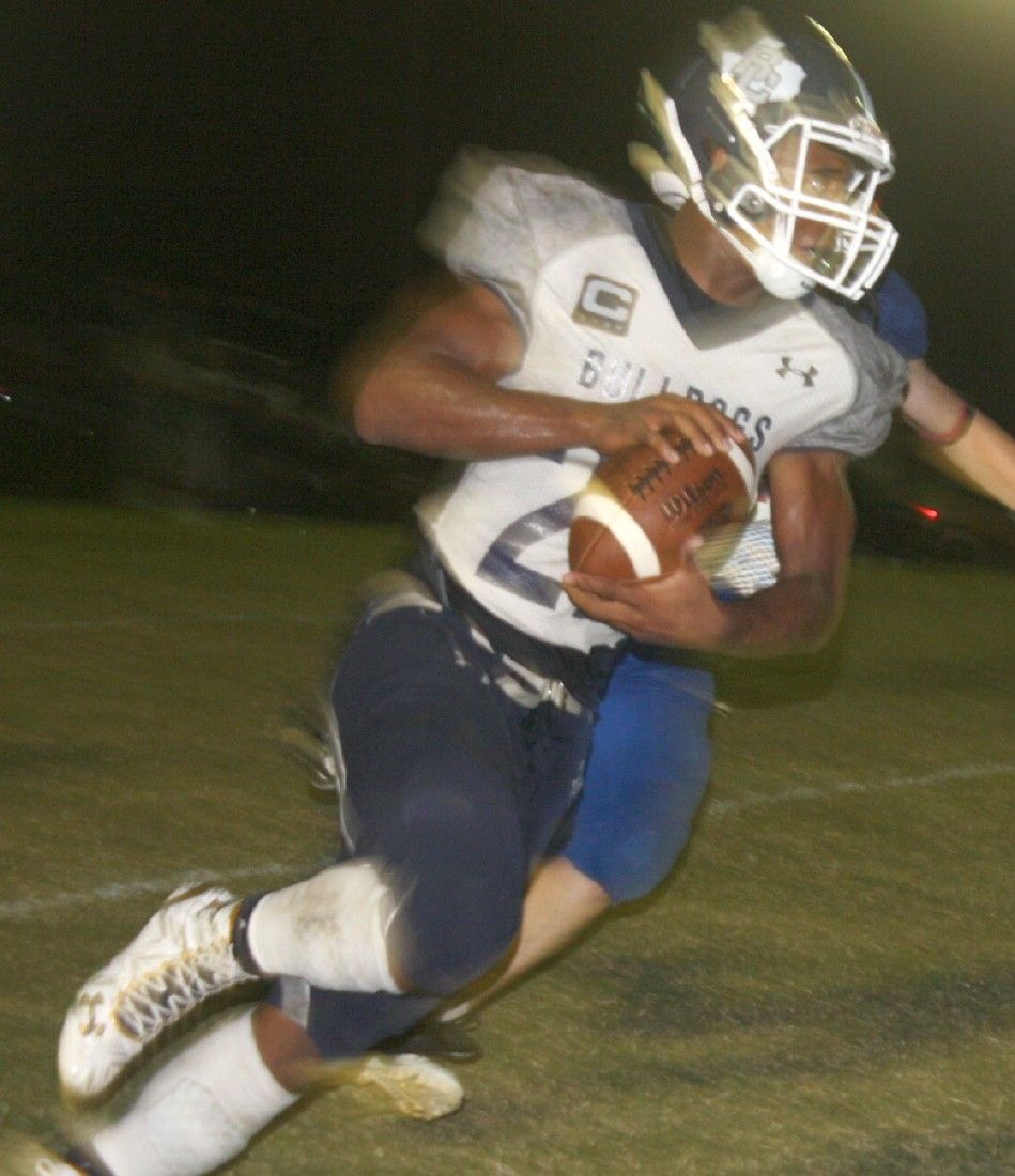 Houston rushes for 357 yards, but FBCA’s Warriors fall 55-47