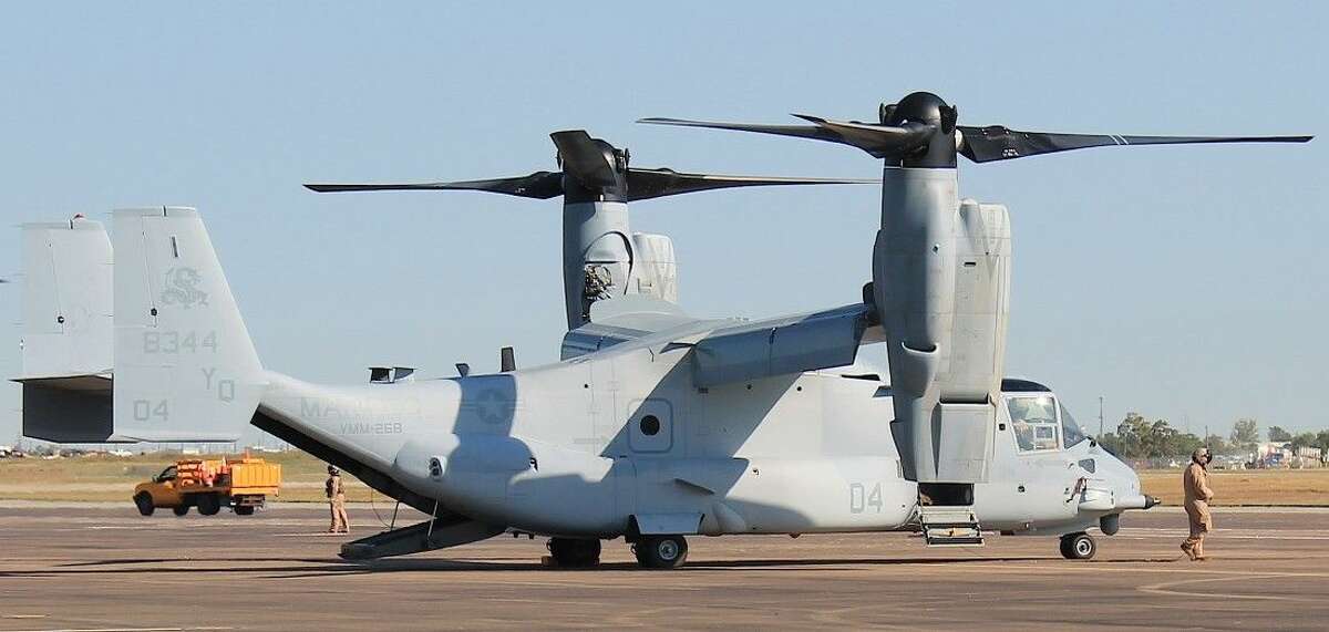 V-22 Osprey featured in Wings Over Houston Airshow