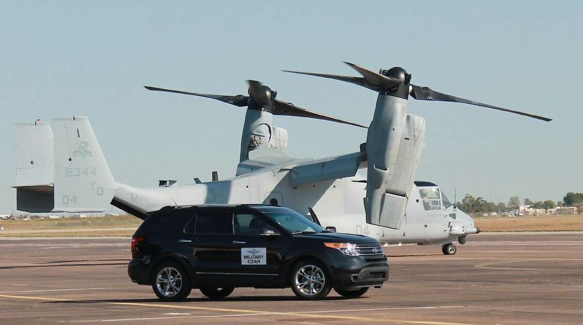 V-22 Osprey featured in Wings Over Houston Airshow