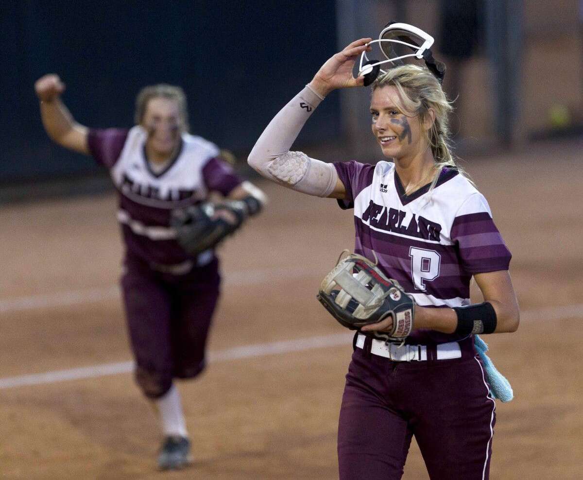 Four Pearland Lady Oilers on 2016 UIL Softball State All-Tournament team