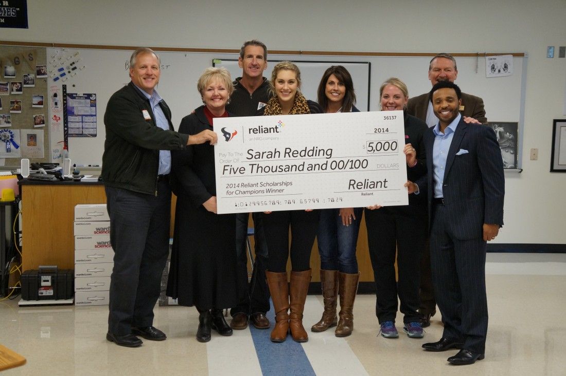 Friendswood’s Sarah Redding awarded $5,000 scholarship