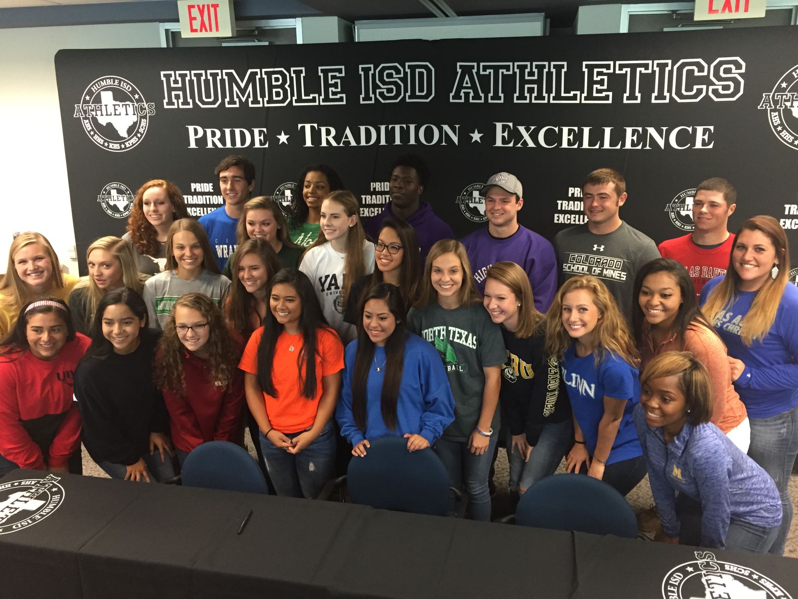 SIGNING DAY: Humble ISD has 25 student athletes sign