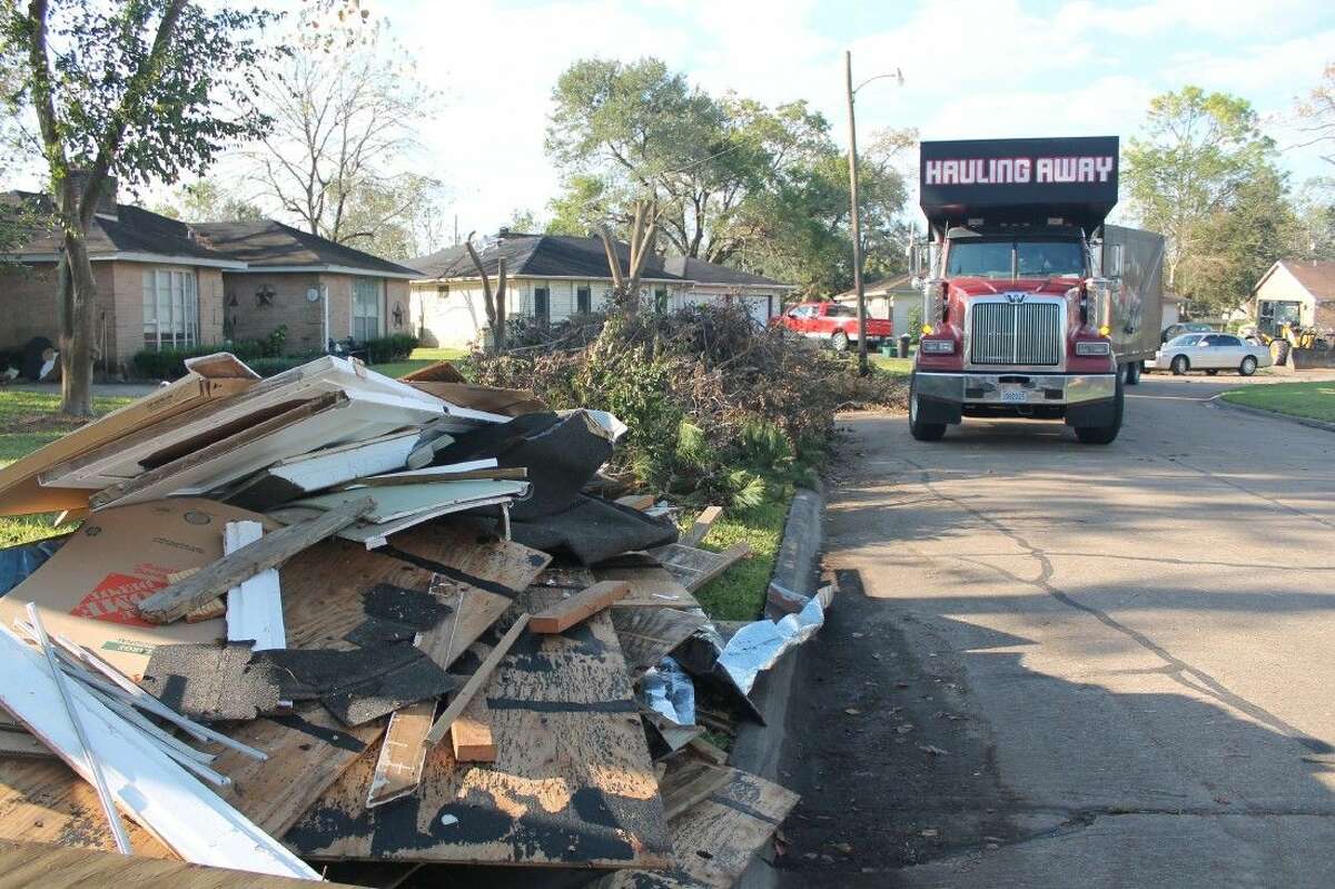 High-capacity storm debris pick-up under way