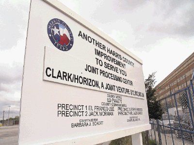 City of Houston, Harris County break ground on joint inmate processing ...