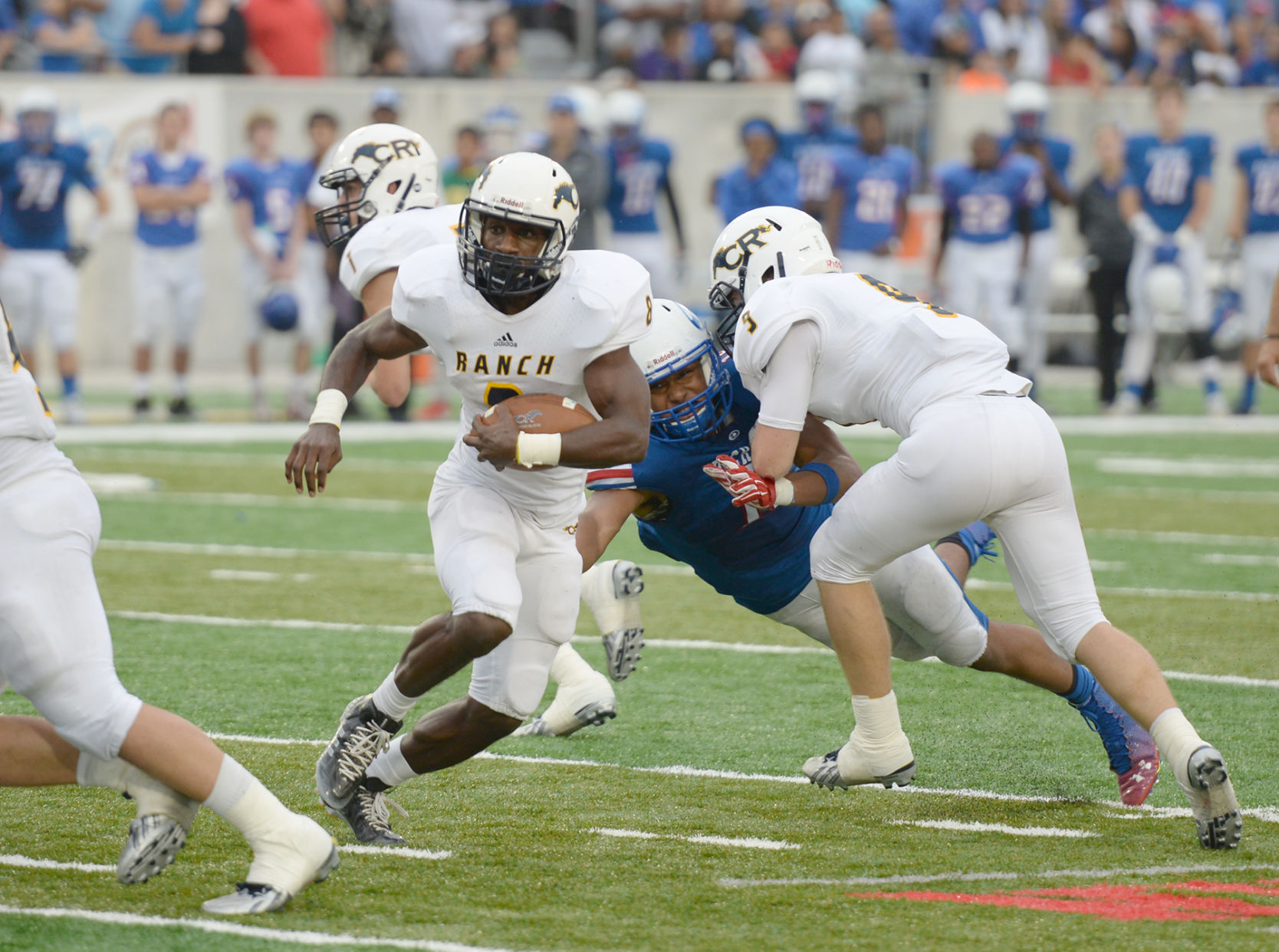 FOOTBALL: Cy Ranch drives past Dickinson, set for state semifinals