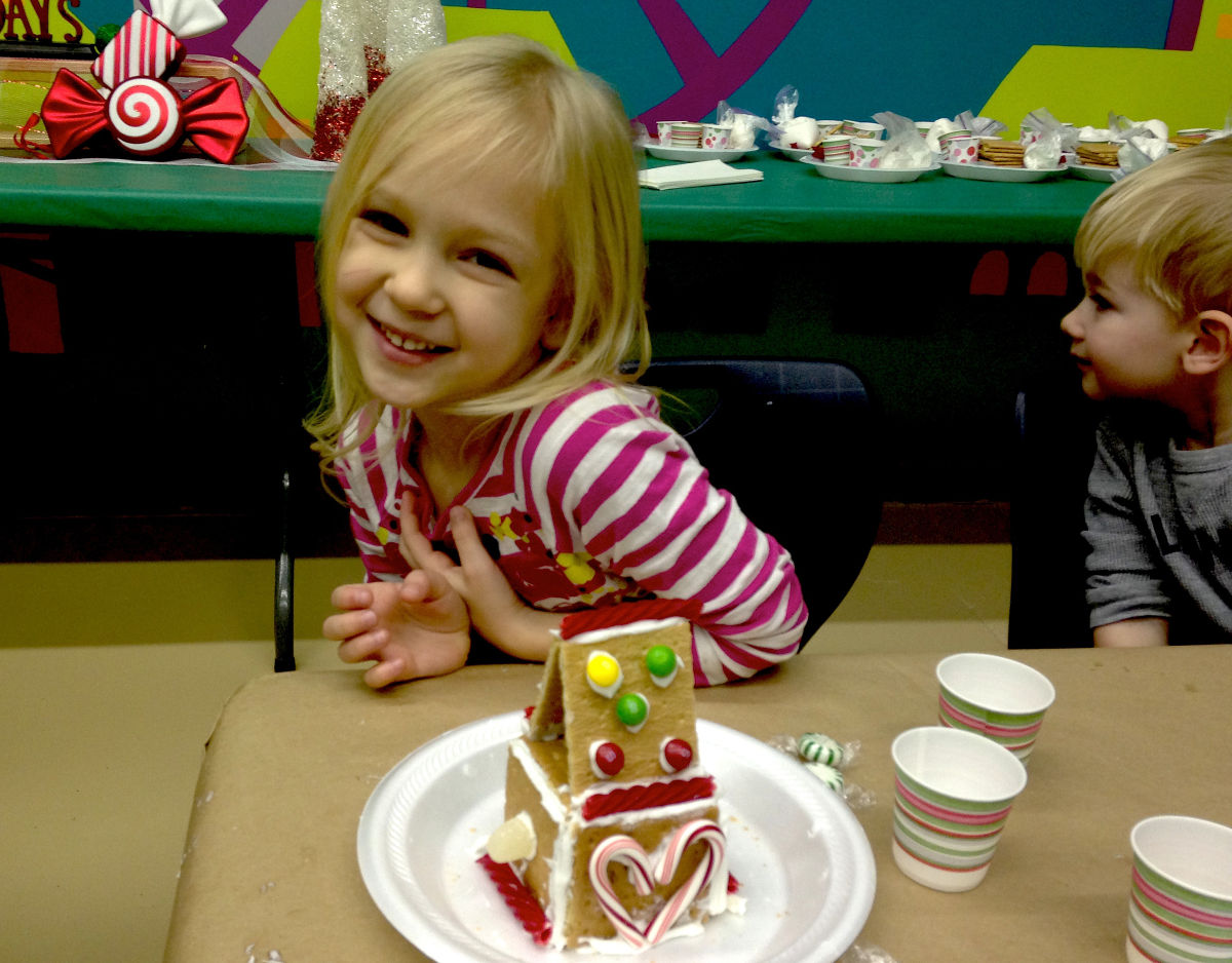 Decorate a Gingerbread House with Mrs. Claus