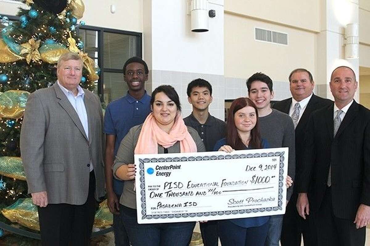 CenterPoint Energy donation to benefit AP students across Pasadena ISD