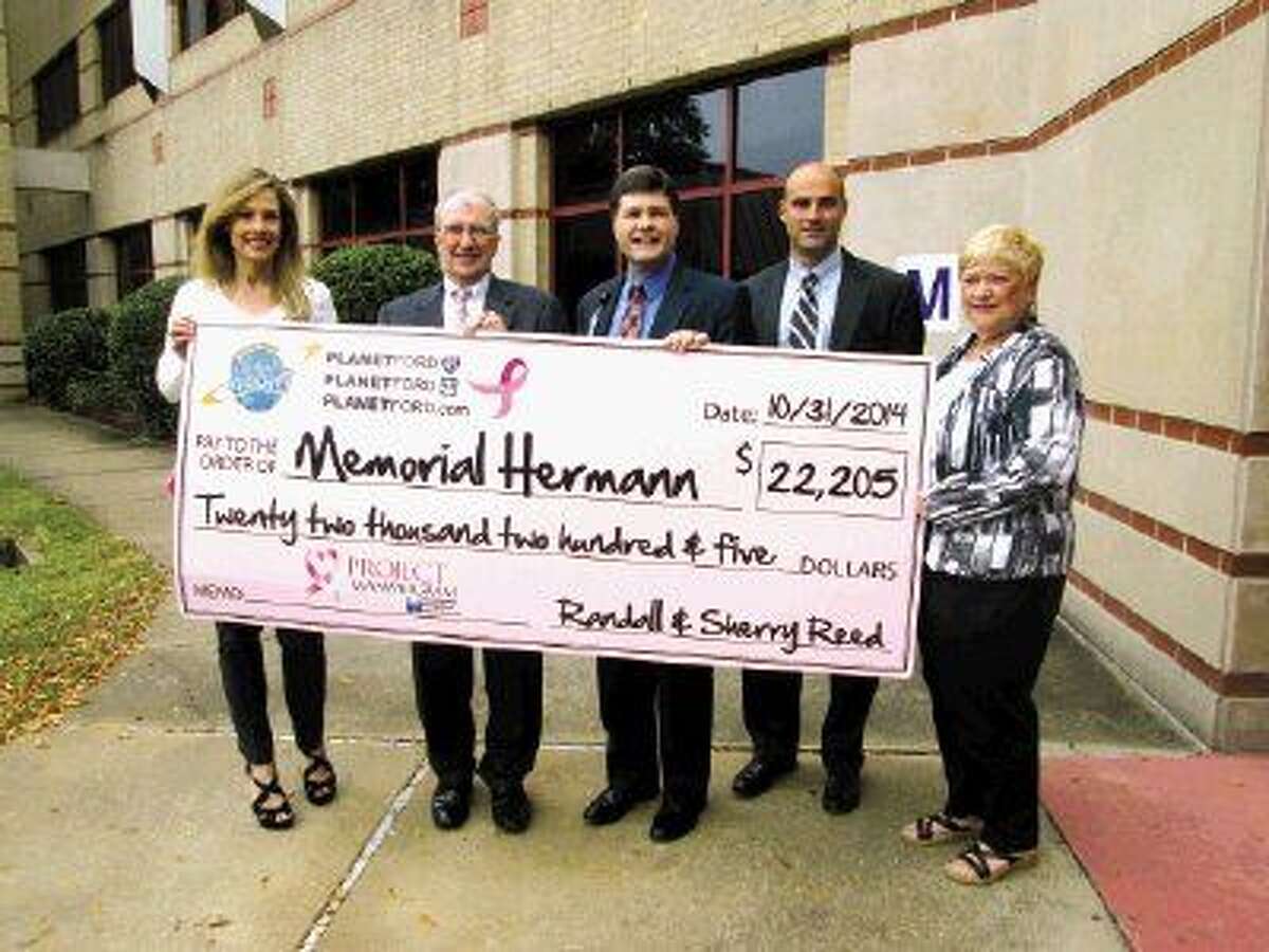 Randall Reed Planet Ford presents ‘Project Mammogram’ donation to ...
