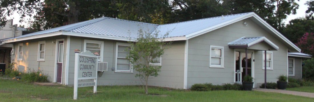 Coldspring Community Center replaces roof, targets floors next