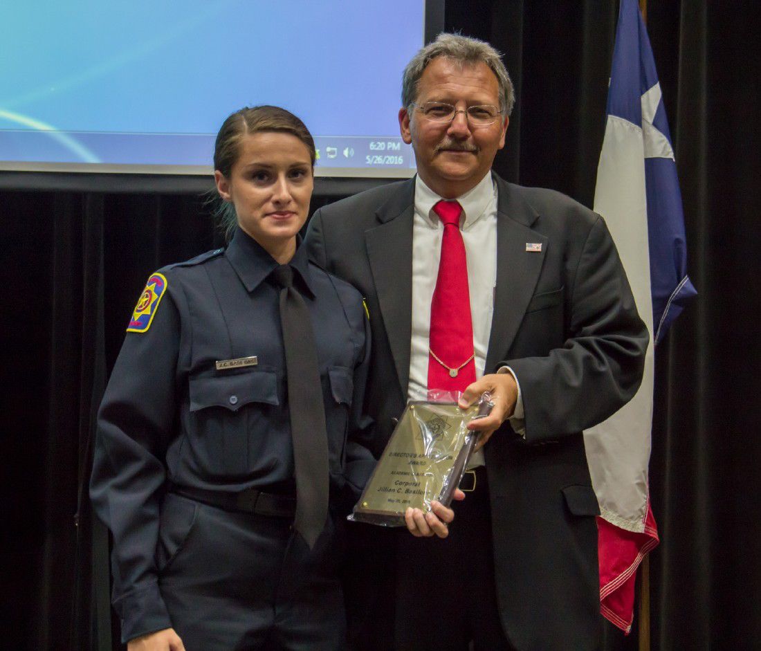 Future police officers graduate, win awards