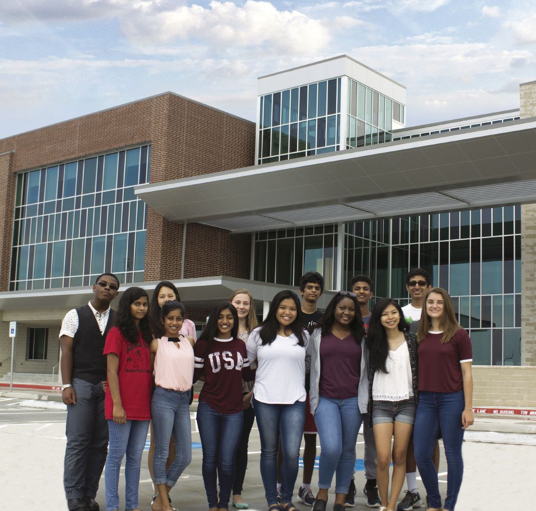 Which Houston school districts send the most students to college?