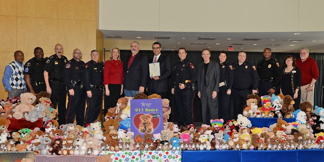 CFISD police participates in LSC-University Park 911 Bears Initiative