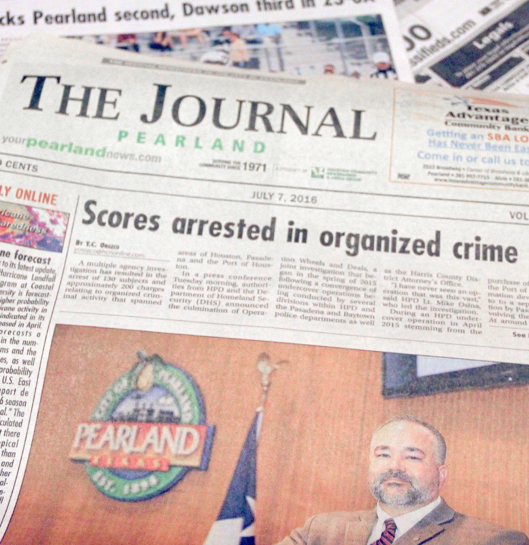 The Journal named official newspaper for the City of Pearland