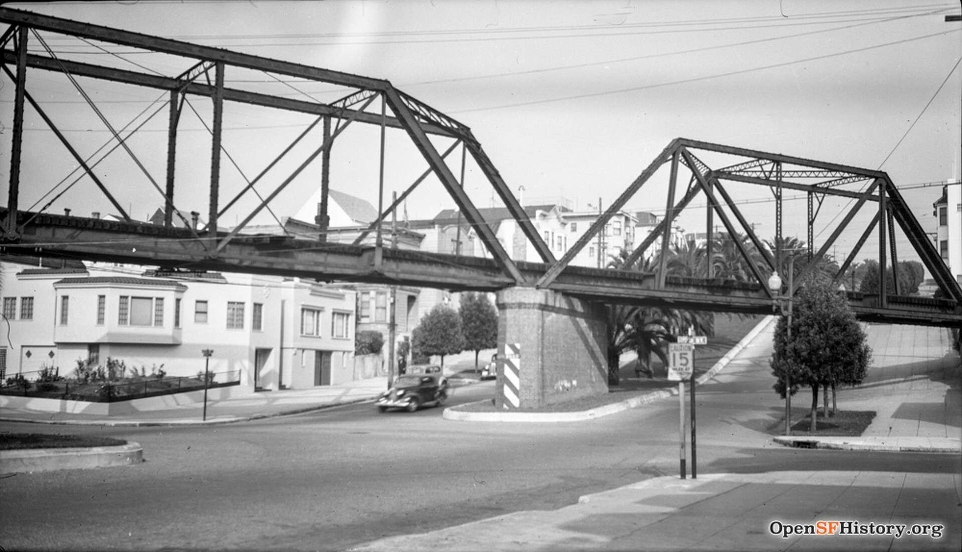 Photos reveal a time Southern Pacific Railroad crossed over palm-lined ...