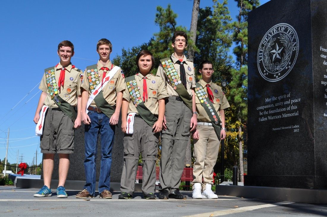 NW Houston Scouts celebrate Eagle rank
