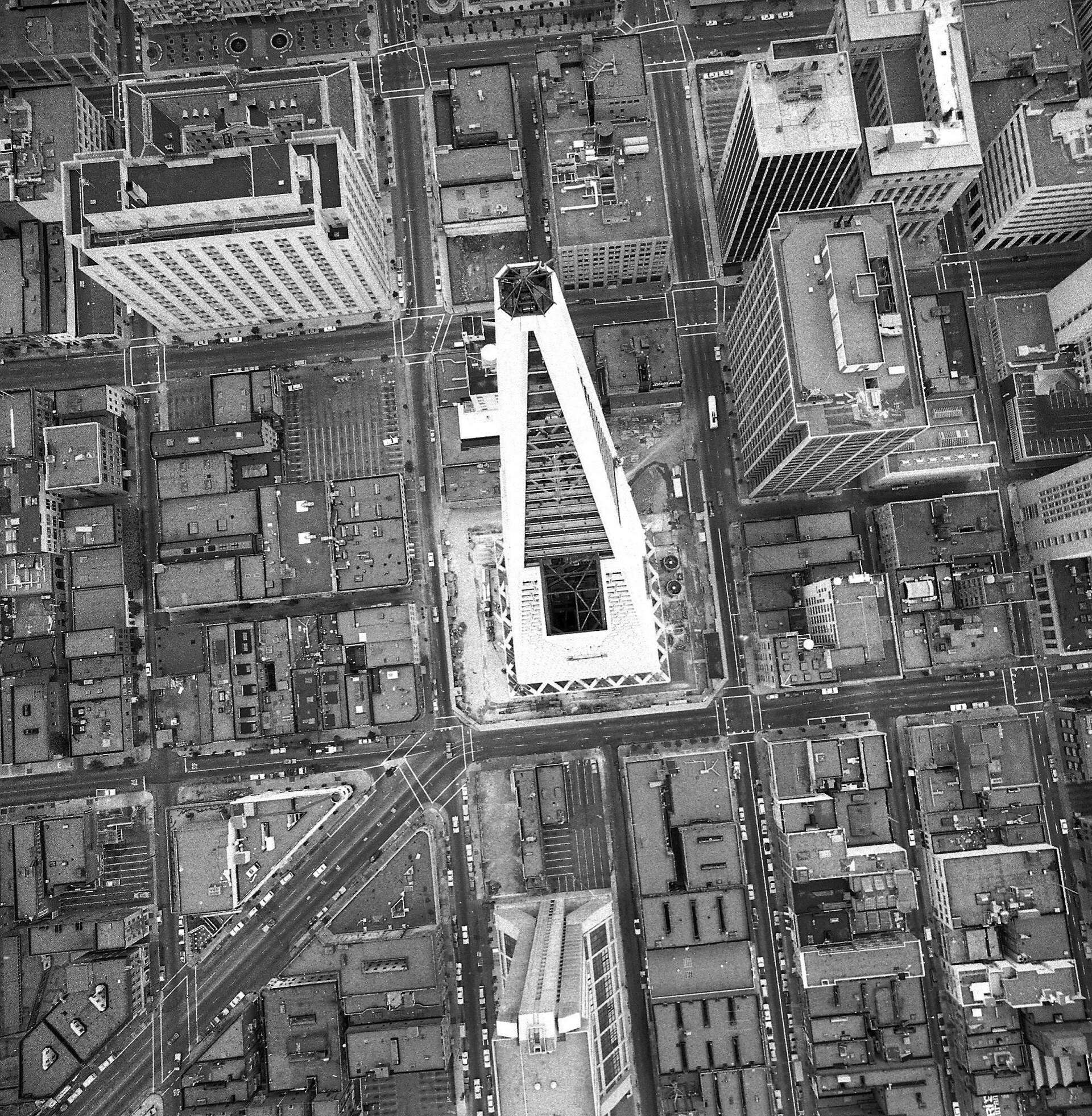 An ode to the Transamerica Pyramid as a new tallest tower rises