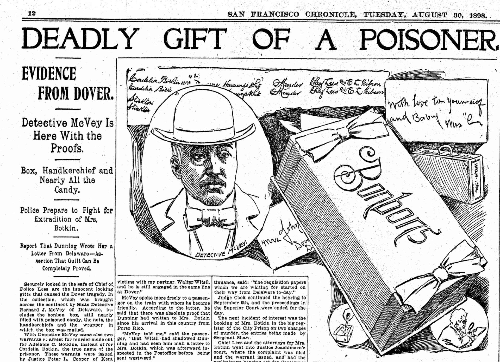Murder by mail: The story of San Francisco's most infamous female poisoner