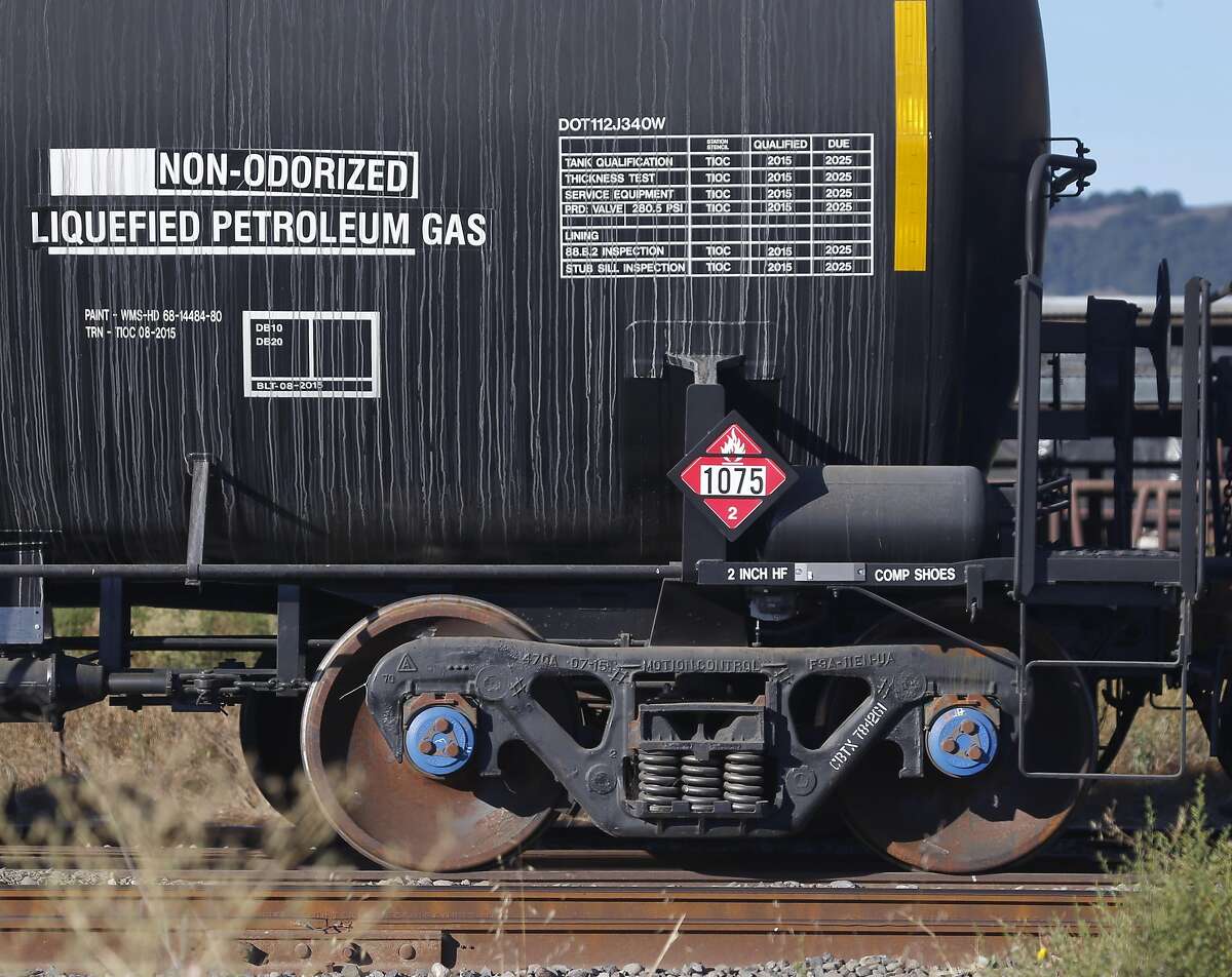 Fuel trains in Wine Country town ignite standoff
