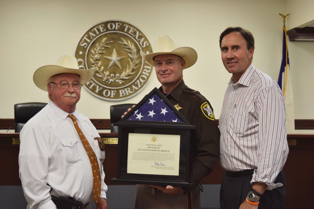 Olson recognizes BCSO, Emergency Management