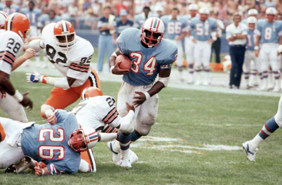 Run, hit, repeat. Earl Campbell's path to football greatness - Houston ...