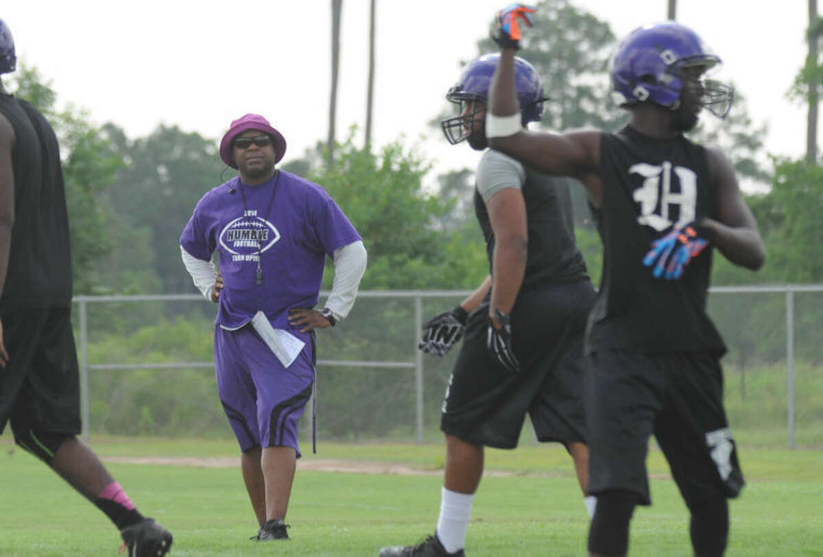 FOOTBALL: Humble welcomes first practice of season