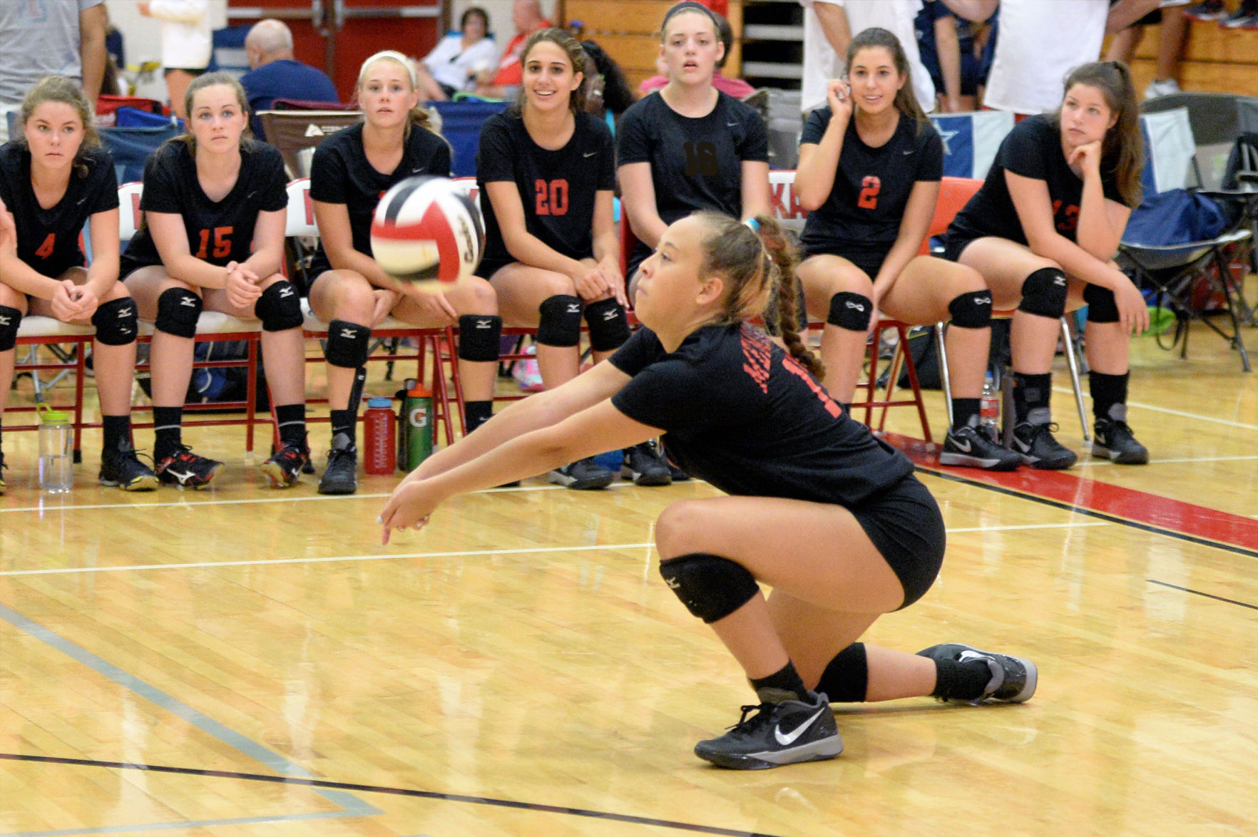 Area volleyball teams convene at Spring Branch ISD Tournament