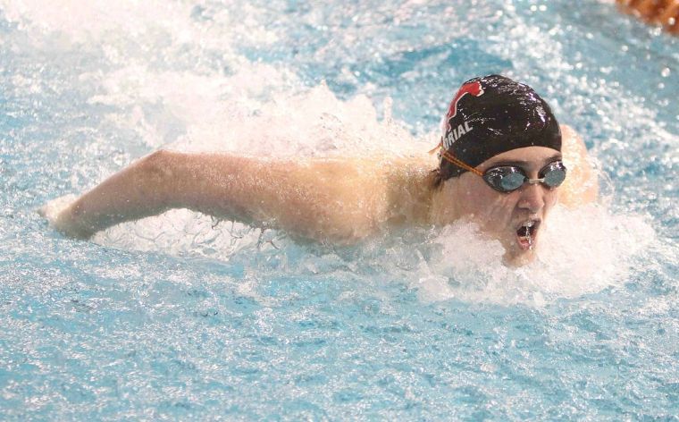 Buscher wins state 200 free; Memorial girls place eighth in Austin