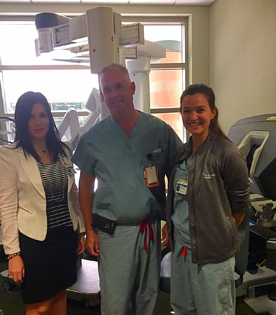 Woodlands surgeons use robot technology to improve procedures