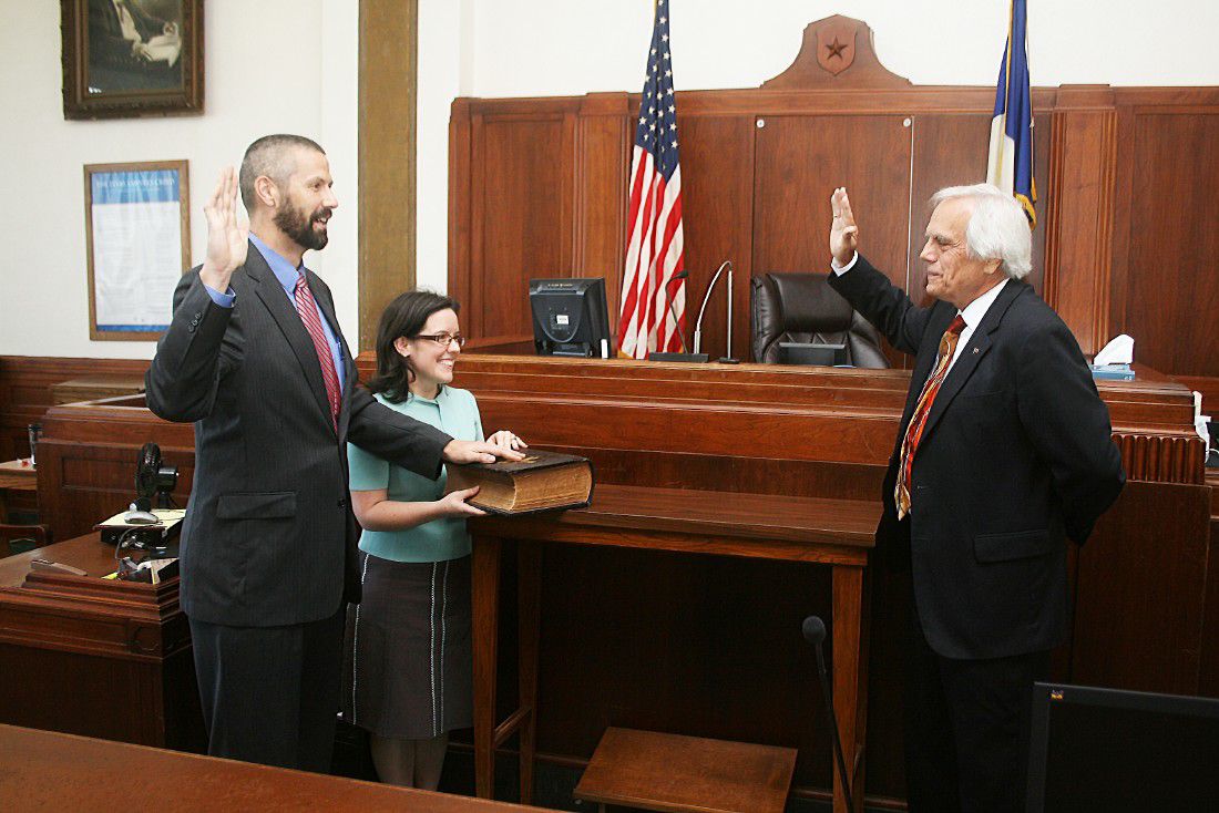 New county attorney sworn in during ceremony