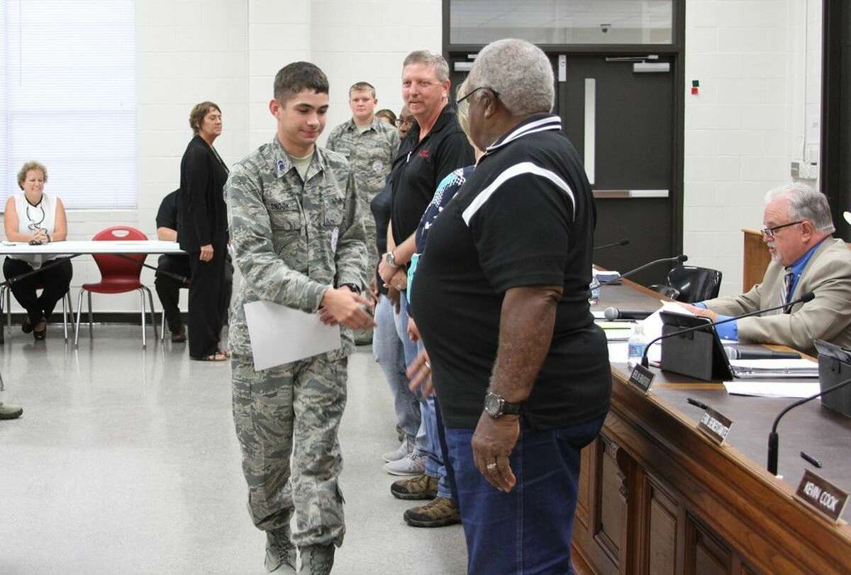 COCISD shines the spotlight on high school ROTC cadets