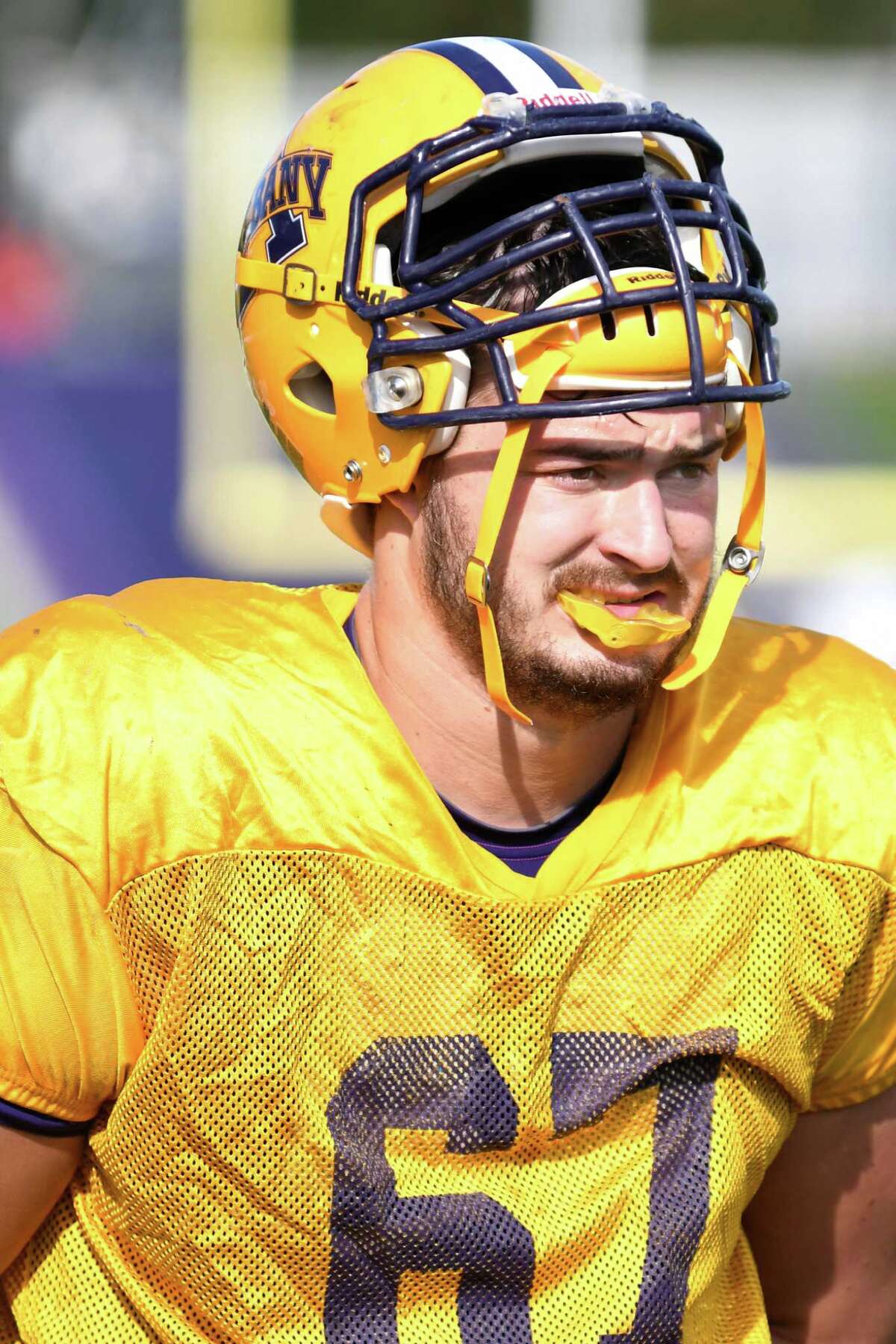 UAlbany's Malloy using lessons from football field in midst of pandemic