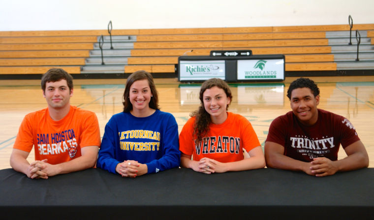 SIGNING DAY: Four TWCA student-athletes celebrate college signings