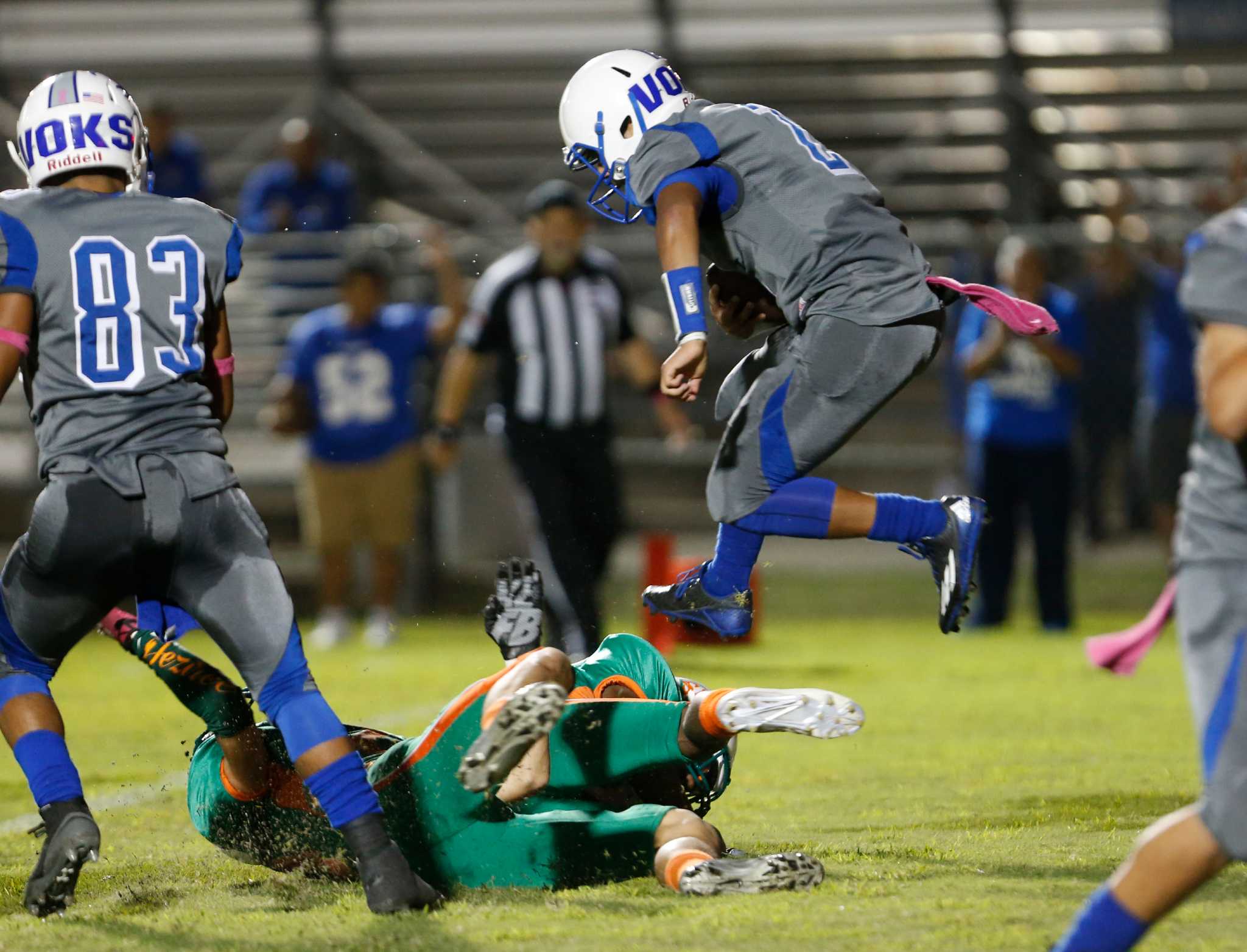 Lanier stuns Sam Houston to stay perfect in 28-5A