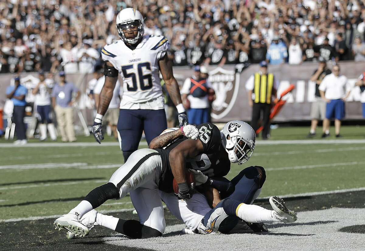 Raiders do just enough to tie for 1st