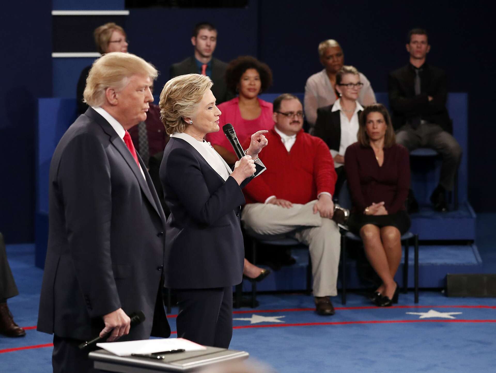 These are unsettling times that require a steady hand, and that’s Hillary Clinton