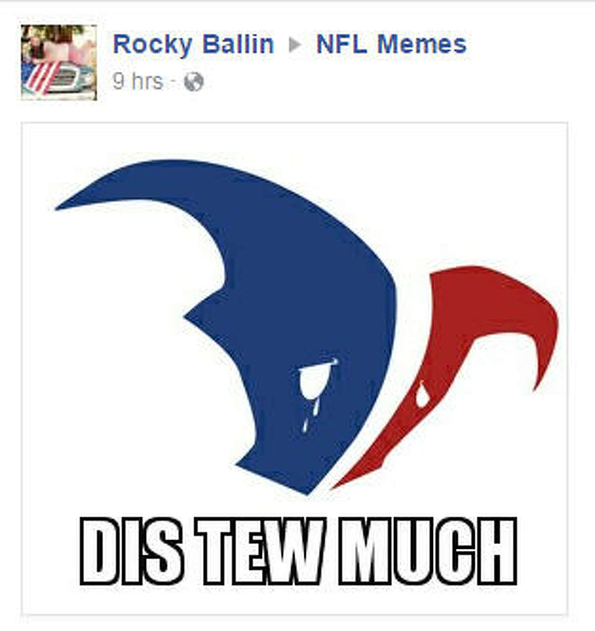 Memes mock the Texans, celebrate the Cowboys
