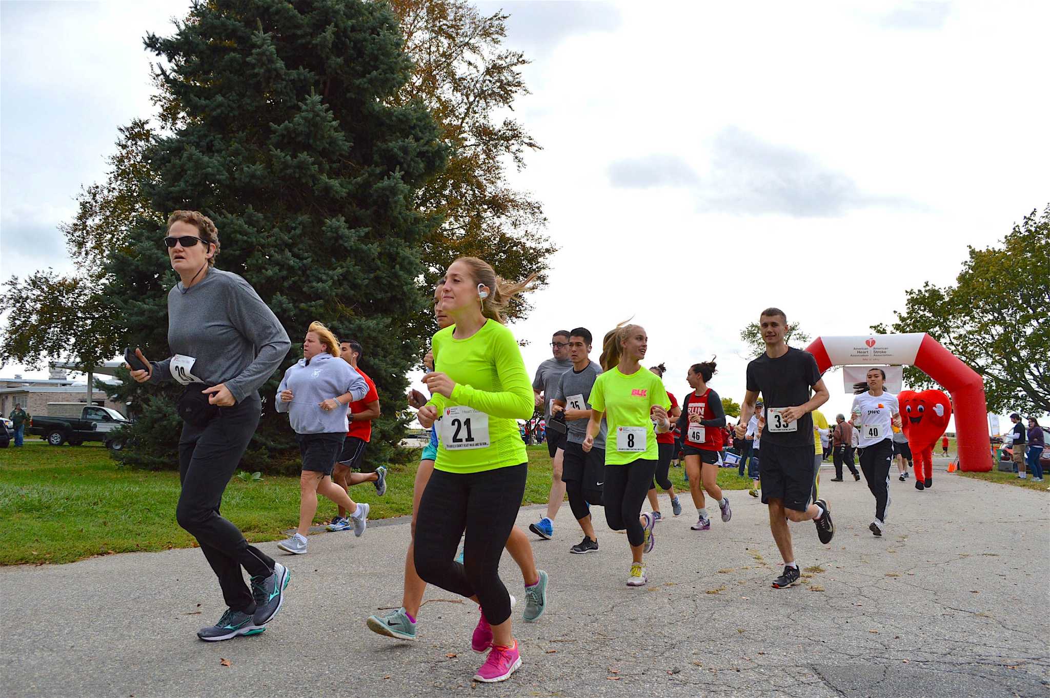 Over 1,000 march in Westport Heart Walk